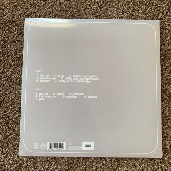 Ariana Grande | Accessories | New Ariana Grande Positions Vinyl | Poshmark
